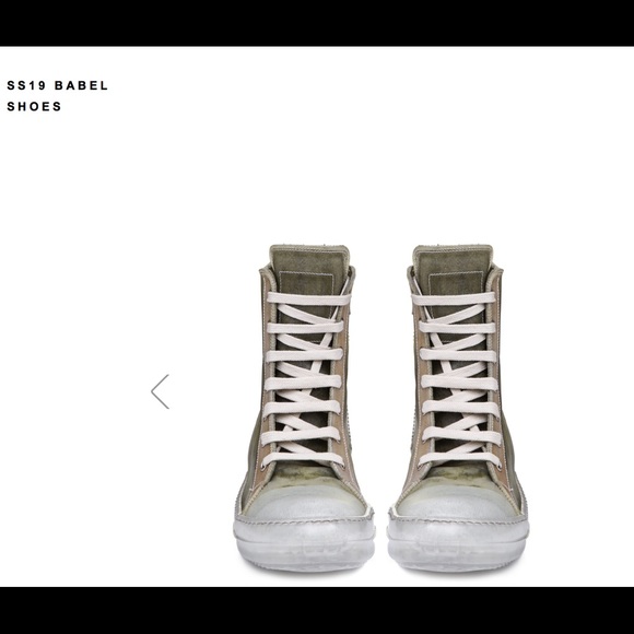 Rick Owens | Shoes | Rick Owens Ss9 Babel Limited Edition Sneakers ...
